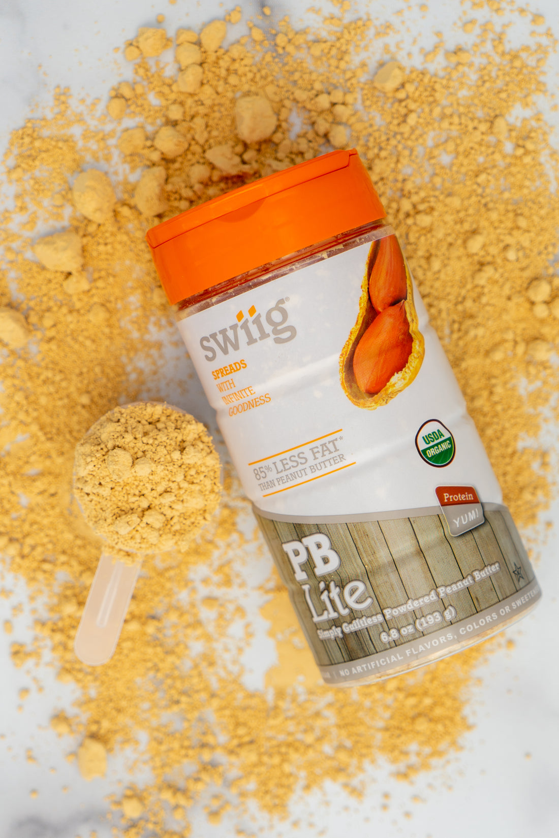 Organic PB Lite | No Sugar Added | swiig