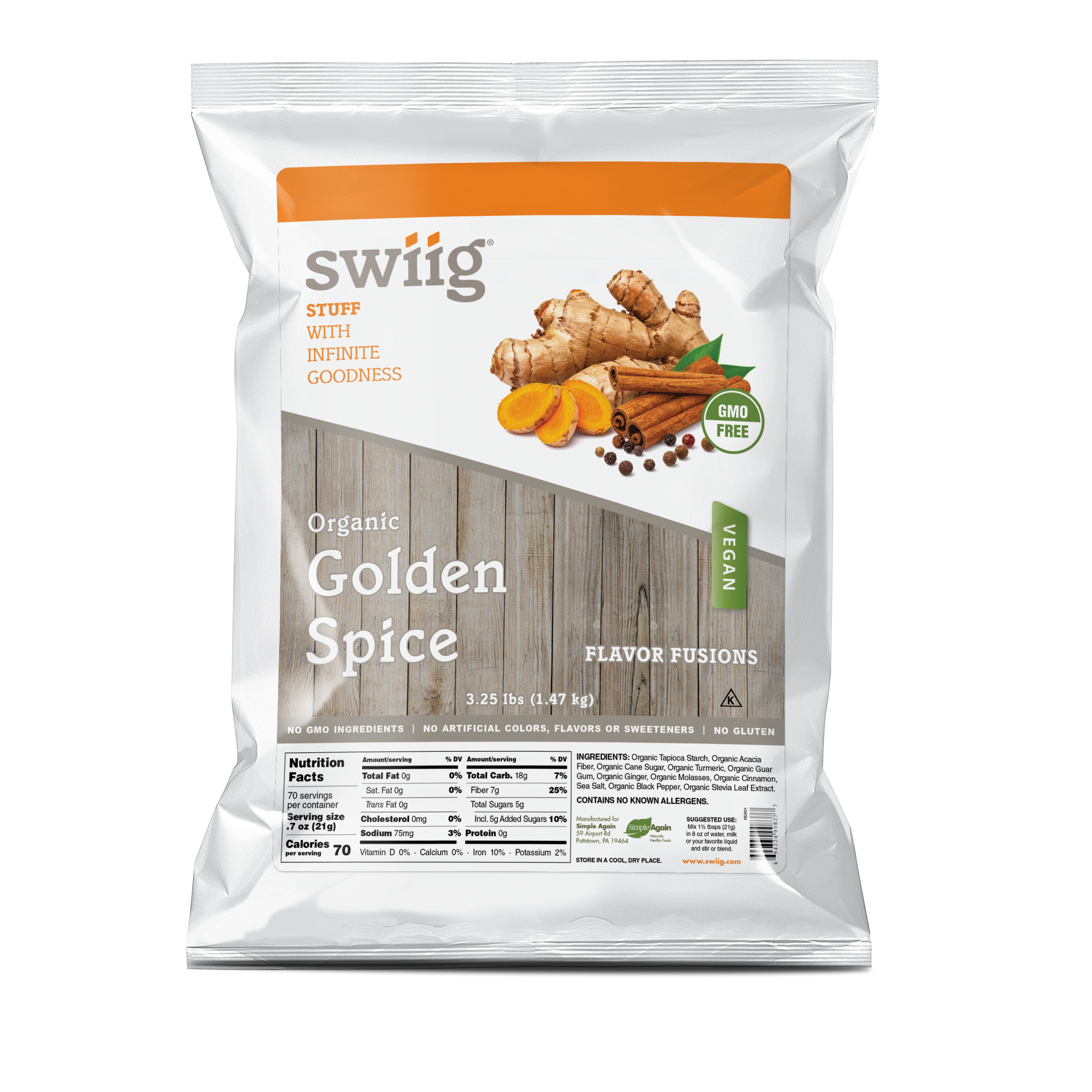 Organic Golden Spice – swiig