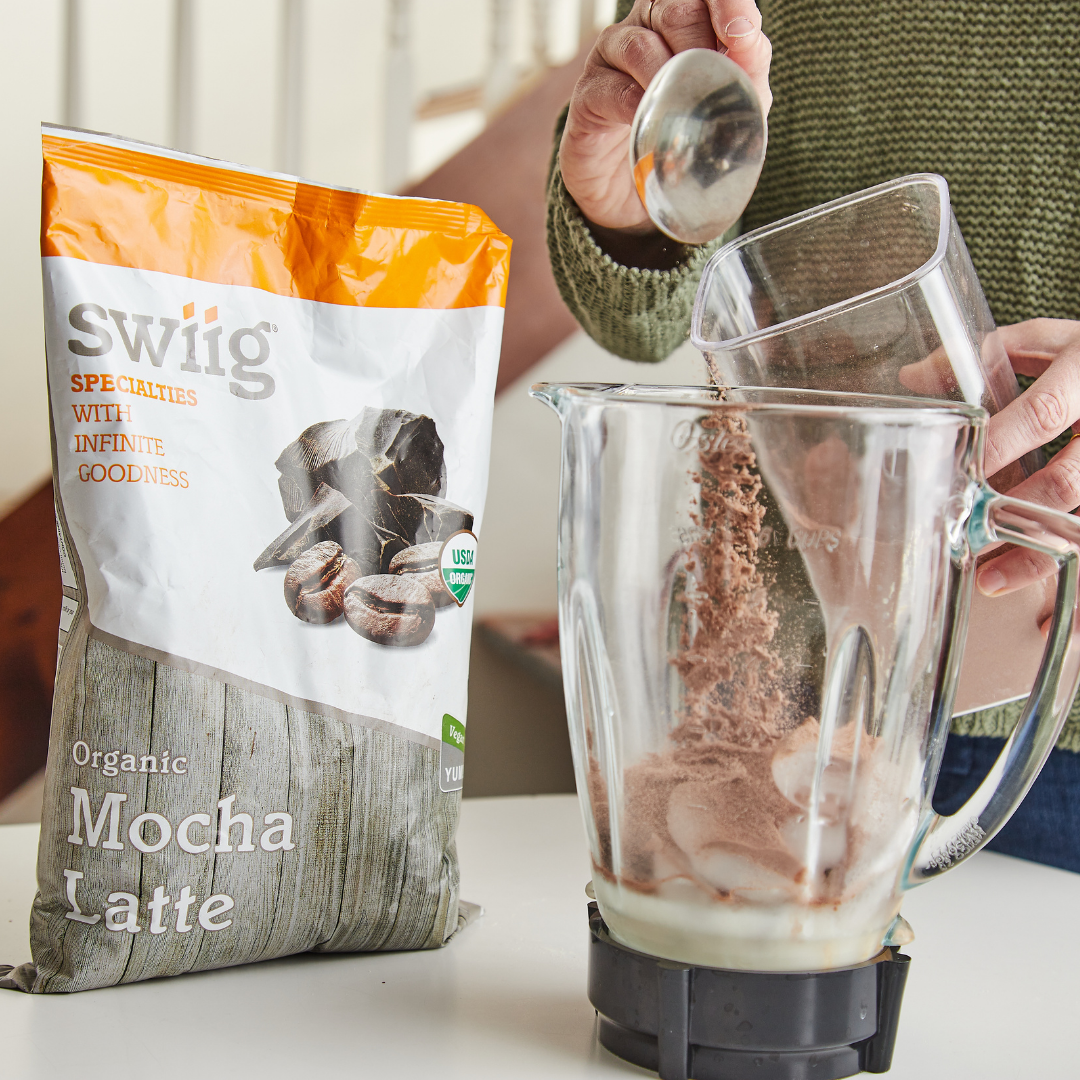 Organic Mocha Latte Powder | swiig