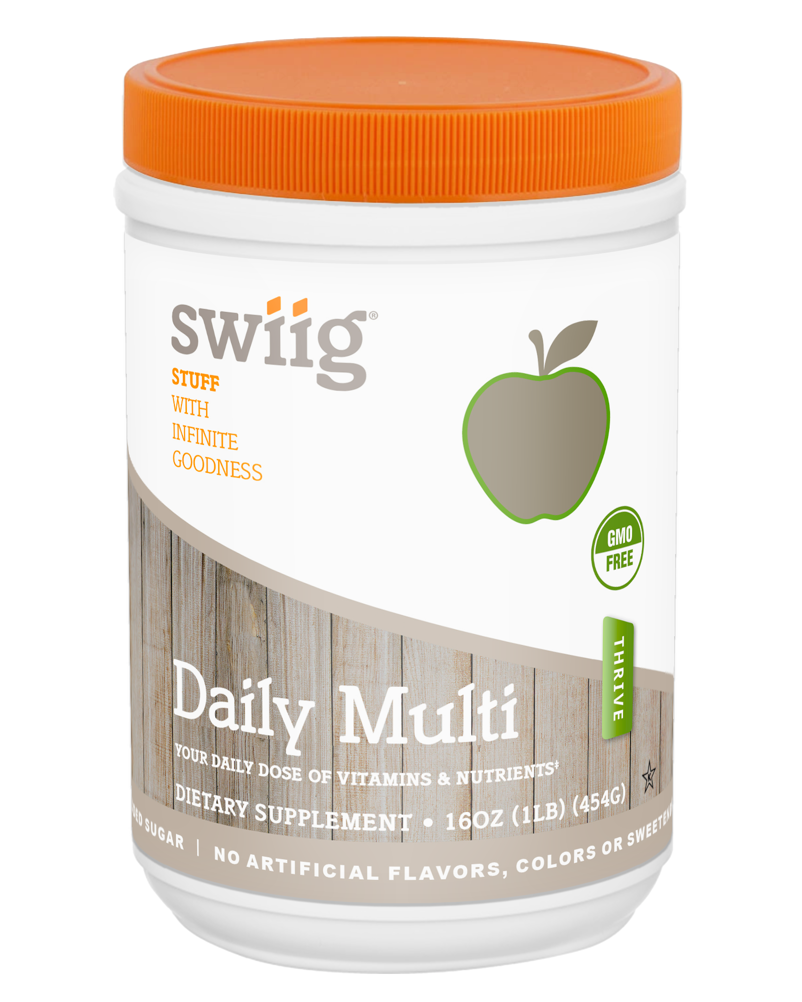 Daily Multi by swiig | Whole Food Vitamin & Mineral Powder Supplement