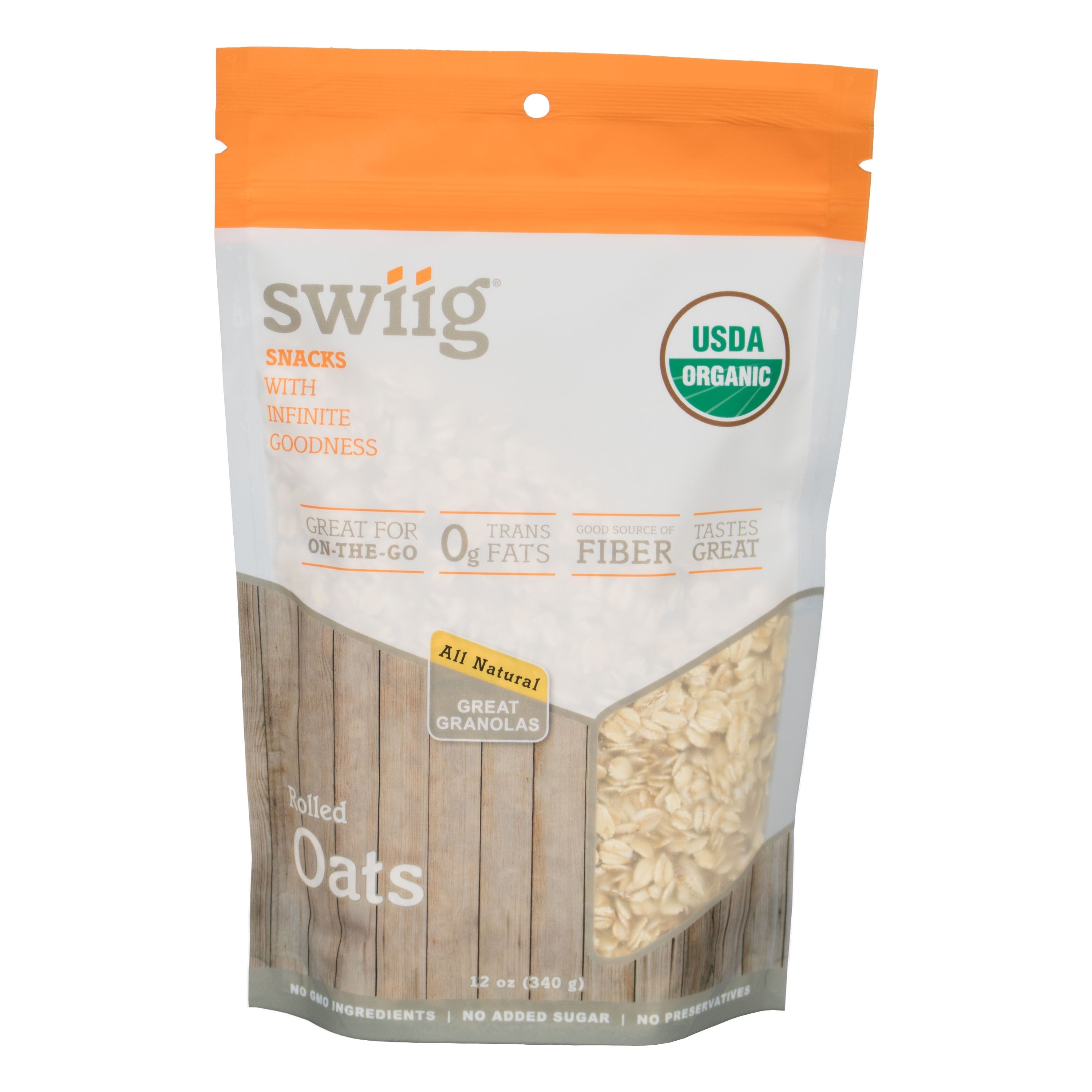 Organic Rolled Oats | swiig